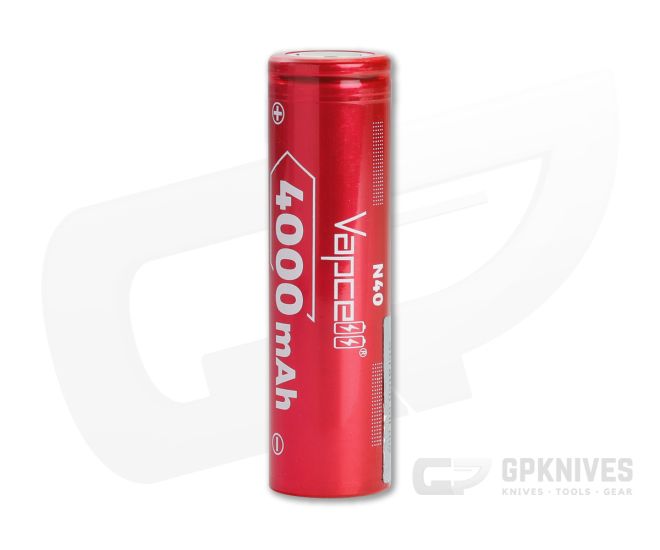 Vapcell N40 Flat Top 18650 10A Battery 4000mAh