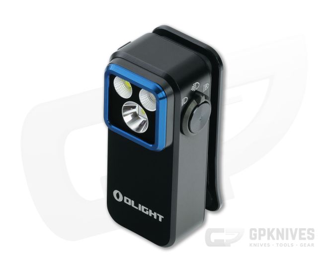 Olight Oclip Pro - Black Aluminum - 500 Lumen Flashlight