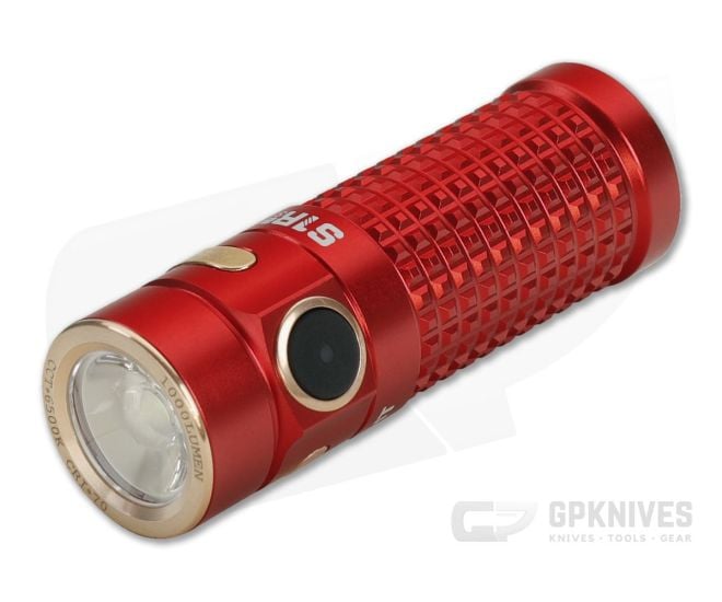 Olight S1R Baton II Red Limited Rechargeable 1000 Lumen Turbo ...
