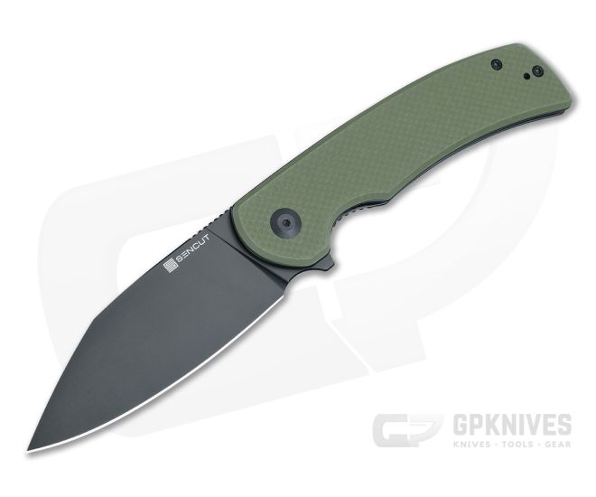 Sencut Knives Omniform OD Green Liner Lock Flipper Knife S23064-1