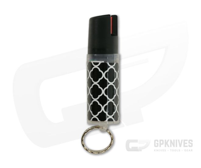 Sabre Designer Label 10031 Pepper Spray Key Ring For Sale