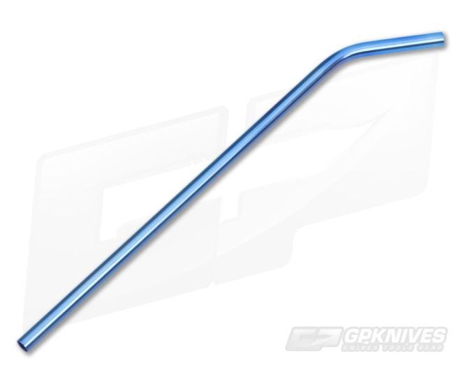 Steven Kelly Titanium Straw Bent Blue for Sale