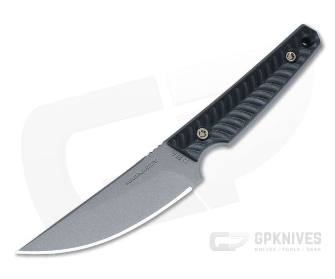 RMJ Tactical Unmei with Black G10 Handle and Tungsten Cerakote MagnaCut ...