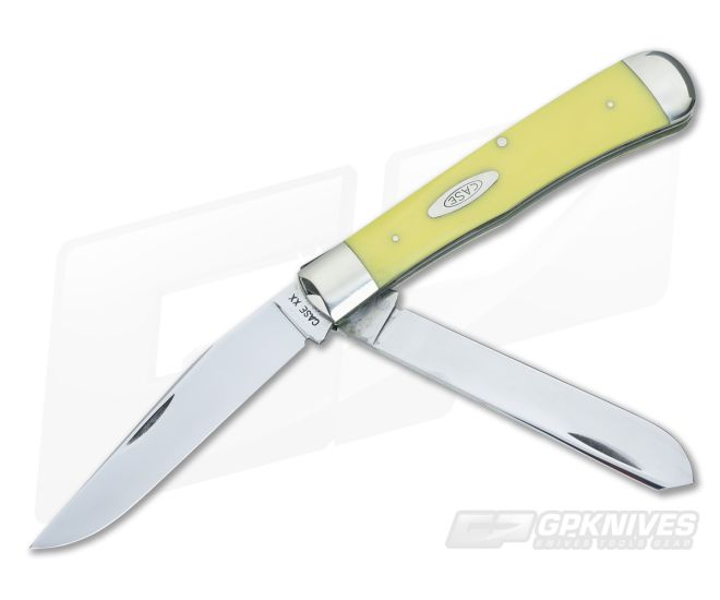 Case 1978 yellow composition trapper