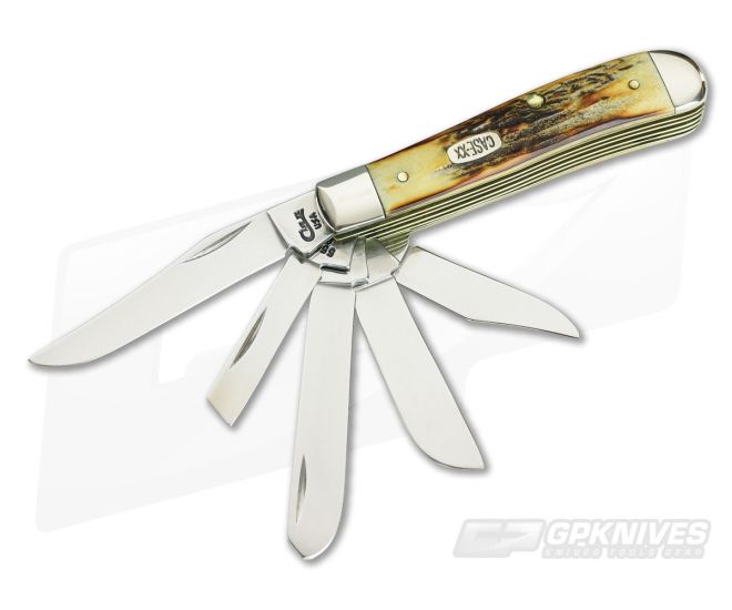 Case 1996 5 Blade Mini Trapper Stag