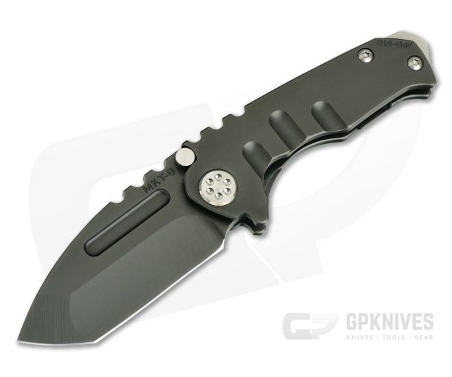 Medford Knives Micro Praetorian T Tanto Black PVD Titanium S35VN Frame ...