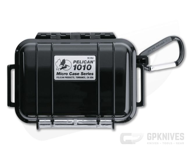 Pelican Case 1010 Micro Case Series Black Polycarbonate Hard Case For Sale