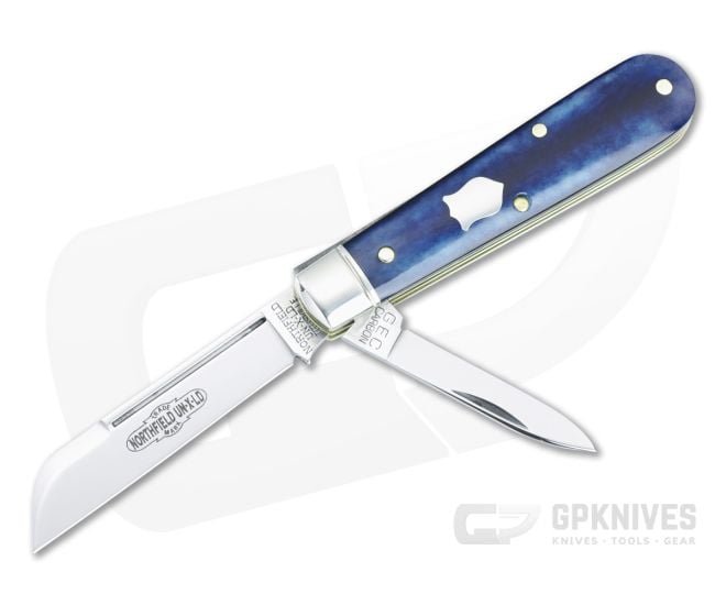 Northfield #14 Barlow Navy Blue Smooth Bone 2 Blades 143223-NBSB