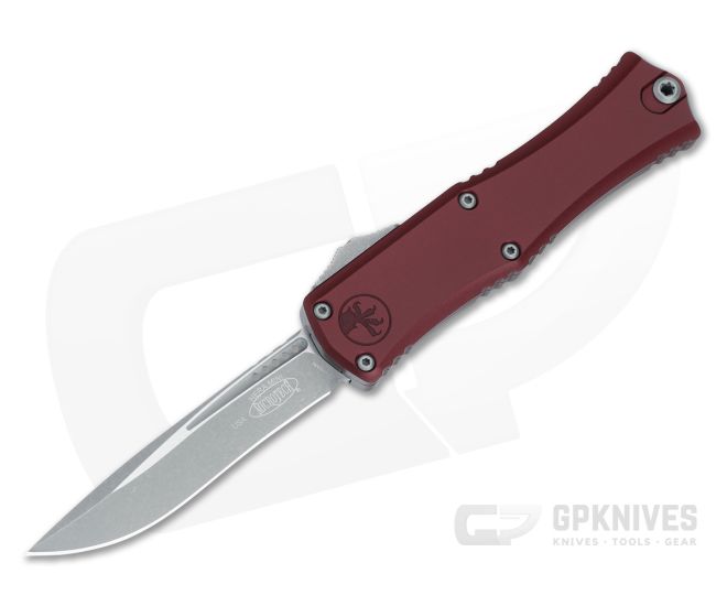 Microtech Hera II Mini Recurve Merlot Apocalyptic Auto