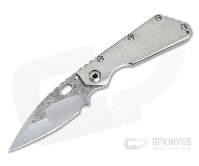 Mick Strider Custom SMF Spear Point Organic Textured Orange Peel ...