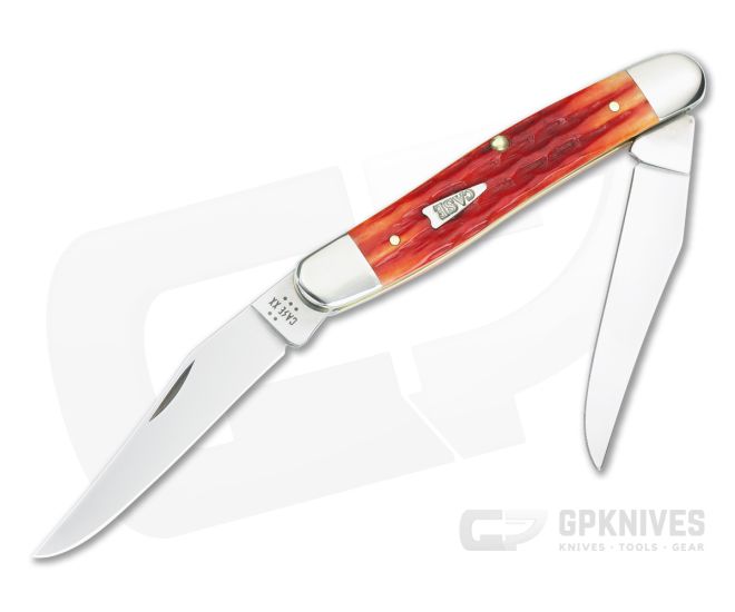 Case Muskrat - Indian Paint Brush Bone 42325