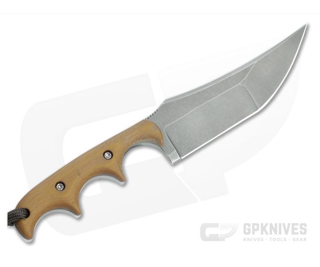 Alan Folts Custom - Katana Minimalist - Natural Micarta