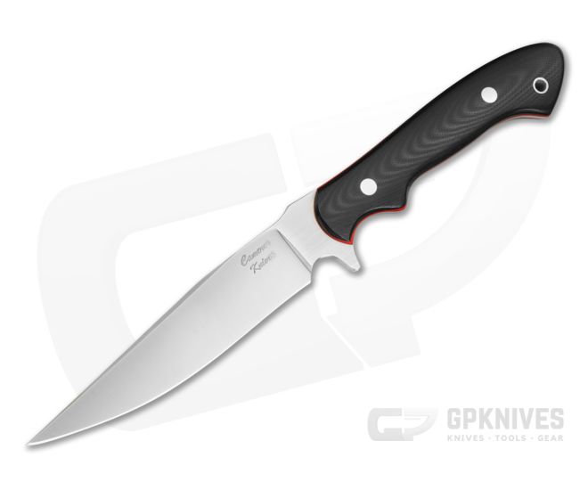 Camerer Knives Thorn Elmax Black G10 Fixed Blade