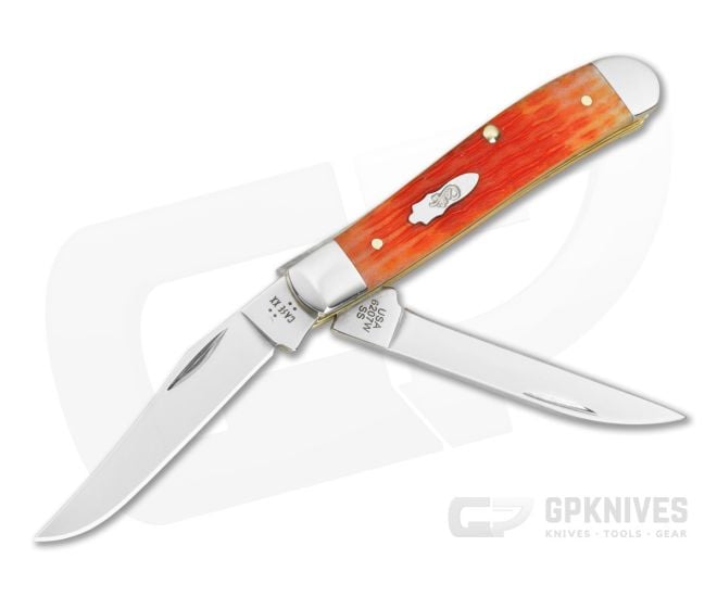 Case Knives Mini Trapper Tequila Sunrise Bone 57531