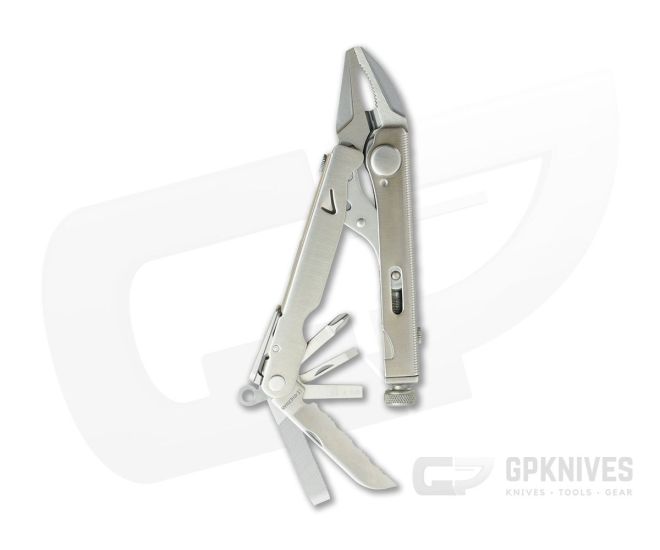 Leatherman Crunch with Nylon Sheath 68010201K Stainless Steel Locking ...