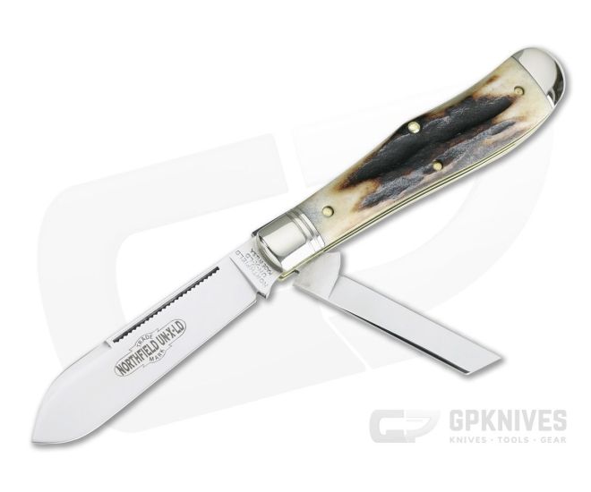 Northfield UN-X-LD #92 Eureka Jack Two-Blade Sambar Stag 922219-SS-32 ...