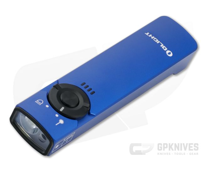 Olight Arkfeld Blue 1000 Lumen Neutral White Rechargeable Flat ...