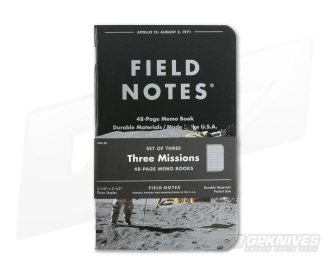 Field Notes Three Missions 48-Page Graph Paper Limited Notebook 3 Pack ...