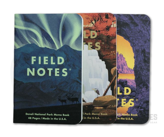 Field Notes Denali, Cuyahoga Valley, Olympic National Parks Series E ...