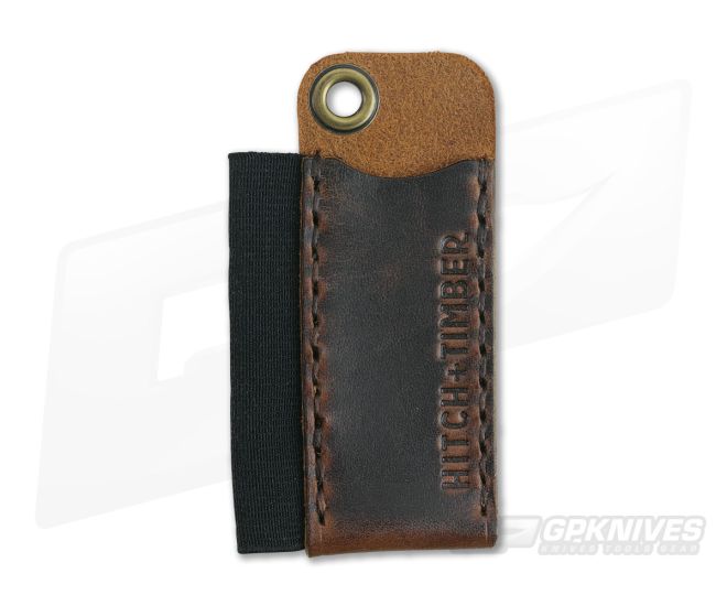 Hitch & Timber Pocket Runt Cadet Brown Nut Leather EDC Slip & Pen ...