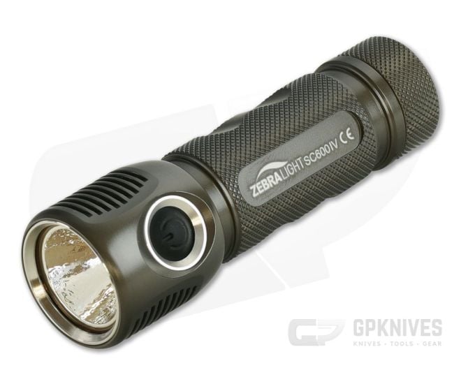 Zebralight SC600 Mk IV 18650 XHP35 Cool White 1616 Lumen Flashlight For ...
