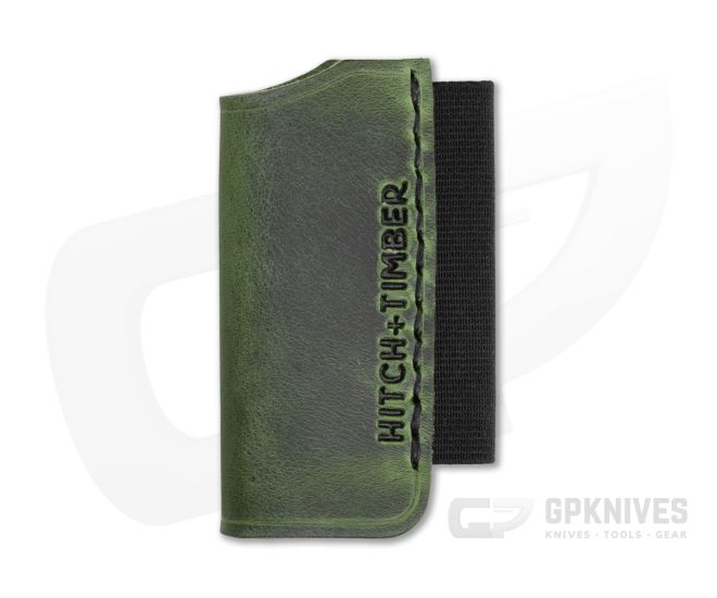 Hitch & Timber Torch Slip and Pen Holder - Evergreen Leather