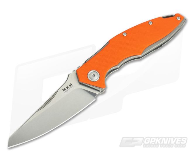 MKM Mikita Burnley Raut Stonewashed M390 Stonewashed Titanium Hidden ...