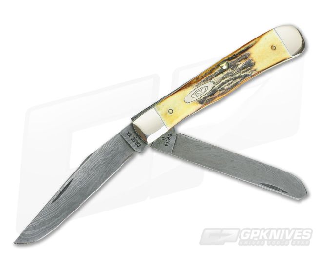 Case 1989 Stag Damascus Trapper