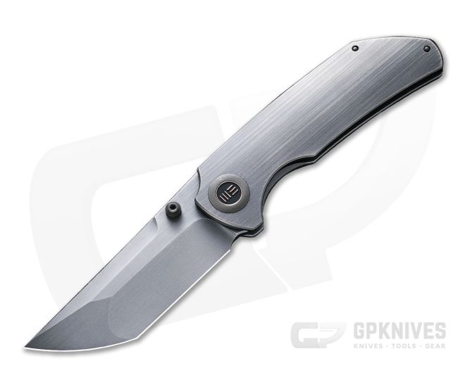 WE Knives Thug XL Hand Rubbed Titanium Frame Lock with CPM 20CV Tanto ...