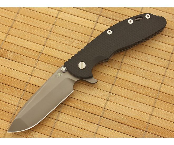 Hinderer Knives XM-24 DLC Spanto Knife Black G10 and S35VN #2
