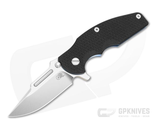 Hinderer Jurassic - Frontier Clip Point - SW MagnaCut - Black G10 ...